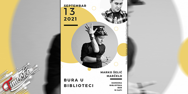 Гост Народне библиотеке у Бору Марко Шелић Марчело