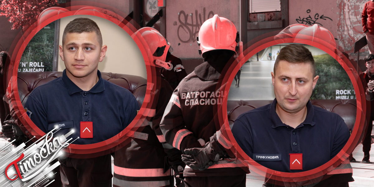 Зајечарски ватрогасци Лалић и Трифуновић добитници Сребрне плакете за ...