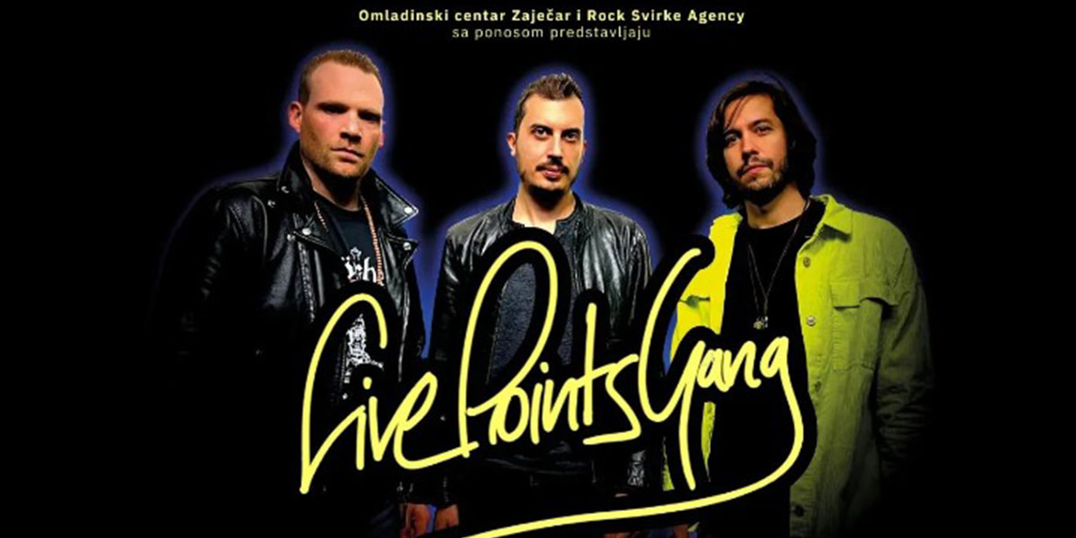 „Five Points Gang“ у Омладинском центру у Зајечару 7. априла